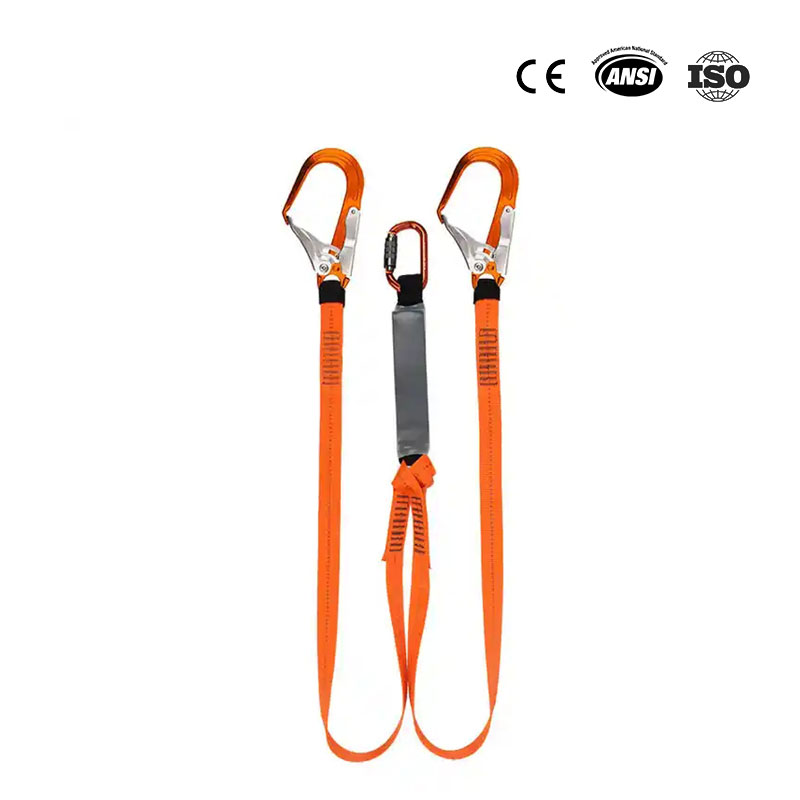 Fall Protection Alloy Steel Single Lanyard Safety Rope Professional ...
