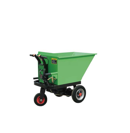 Super Handy Powered Mini Electric Dump Cart Transport 3 Wheeled Power ...