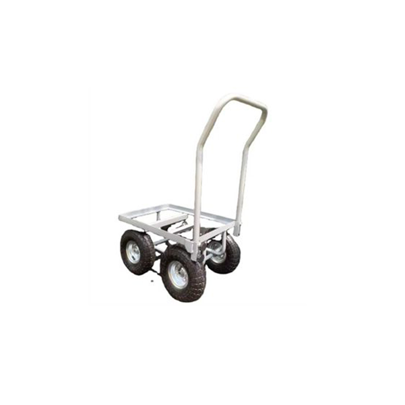 4 Wheel Tool Cart Multifunction Storage Trolley Cage Folding Hand Truck ...