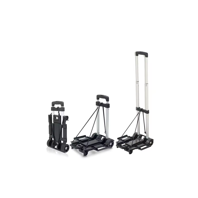 4 Wheels Foldable Hand Trolley Outdoor Easy Folding Stretchable ...