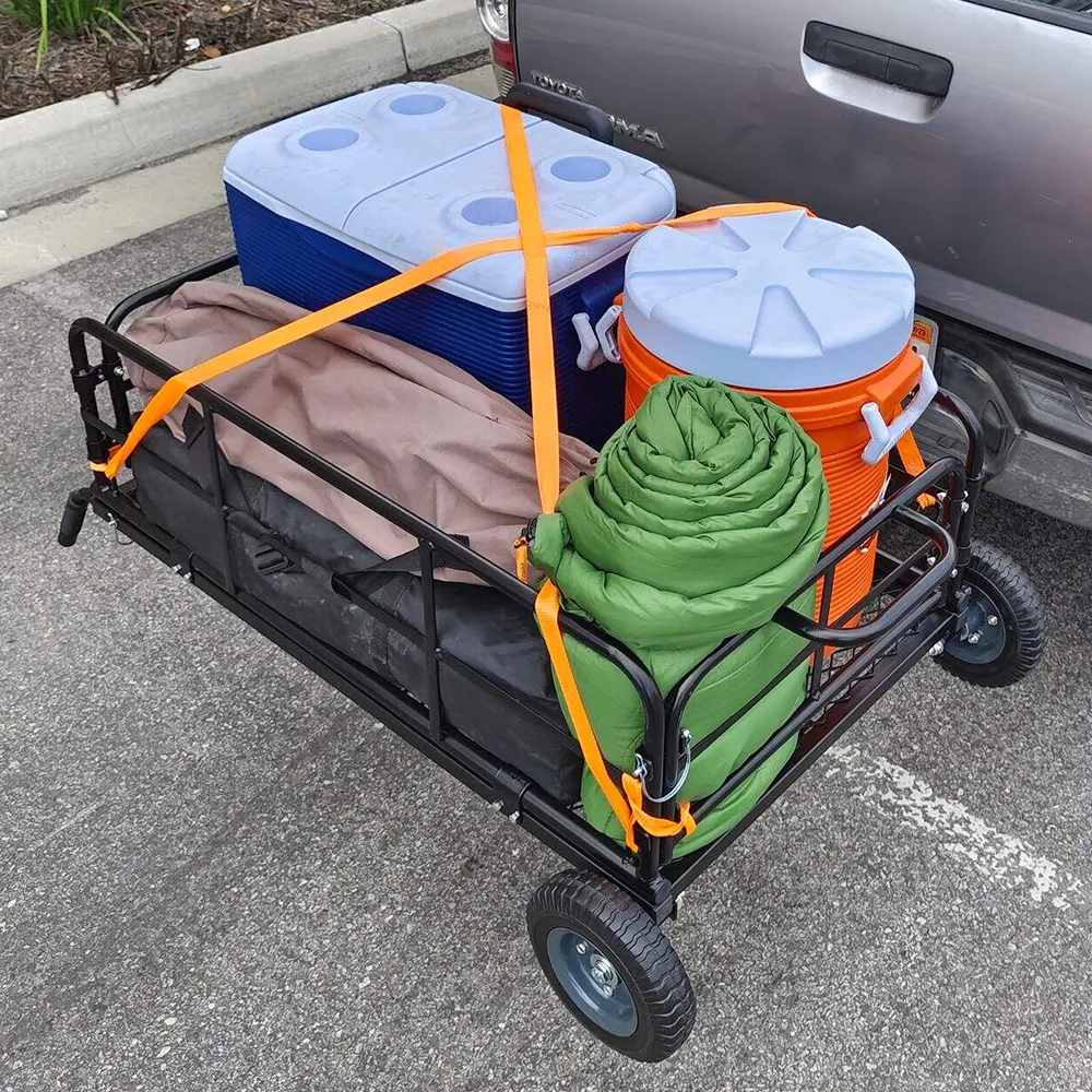 Home Camp Travel Ranch Trolley With Quick Detachable Foldable Roll ...