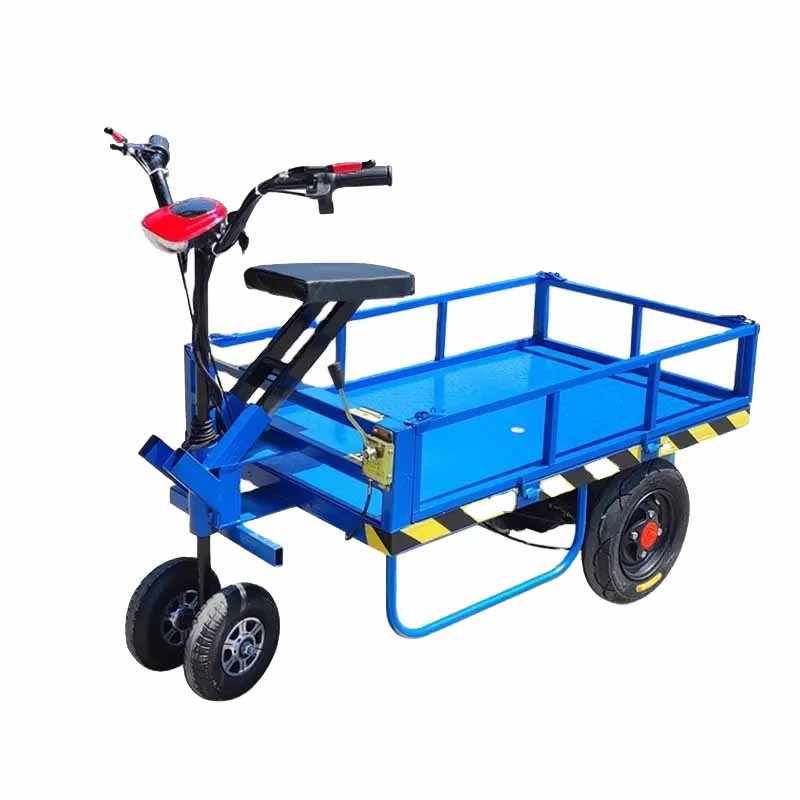 Electric Hand Cart Heavy Electric Goods Transport Trolley For ...