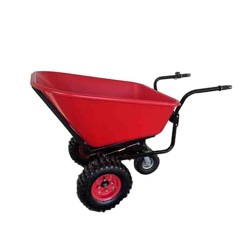 Construction Site 3-Wheel Electric Hand Trolley Garbage Tipper ...